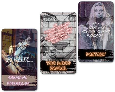 Sexy Graffiti Tarot Oracle Cards Sexual Magic Love Oracle Cards