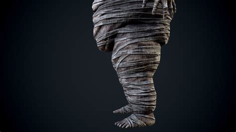 3d Model Mummy Fat Vr Ar Low Poly Cgtrader