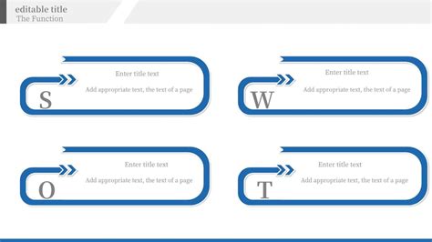 Four Blue Rectangles With Arrow Process Diagram Google Slide Theme And Powerpoint Template