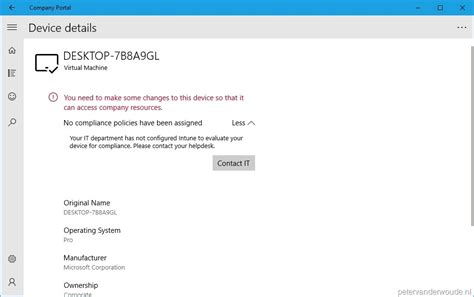 Default Device Compliance Status All About Microsoft Intune