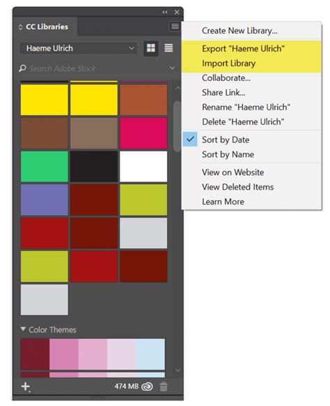 Cc Libraries Können Jetzt Exportiert Und Importiert Werden Publishingblog