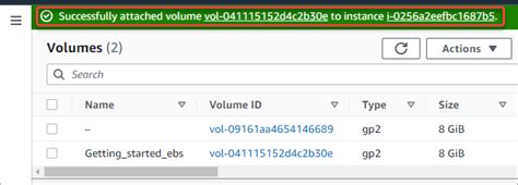 Getting Started With Amazon EBS Elastic Block Service