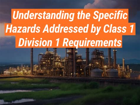 Understanding C1d1 Requirements Identifying Hazards Intrinsically Safe Store Understanding C1d1 Requirements Identifying Hazards Intrinsically Safe Store