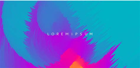 동적 효과와 추상적 인 배경 생생한 그라데이션이 있는 크리에이티브 디자인 포스터 광고 마케팅 프레젠테이션을 위한 벡터 일러스트레이션 모바일 화면 0명에 대한 스톡 벡터 아트