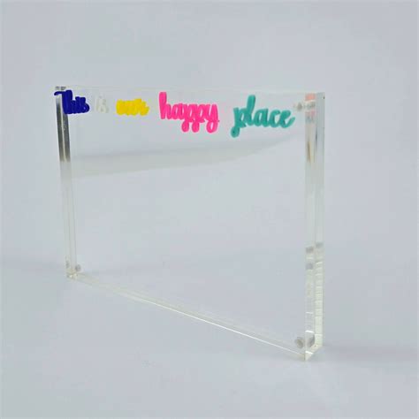 Custom Plexiglass Magnetic Picture Frame Atelier Roulant