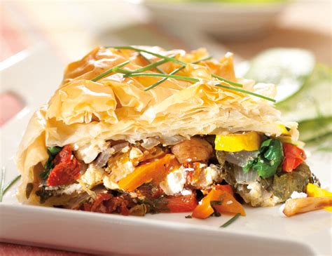 Summer Vegetable Phyllo Pie Market Of Choice