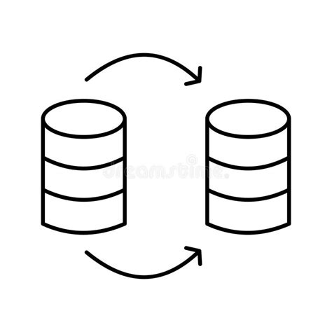 Data Communication Vector Icon Which Can Easily Modify Or Edit Stock