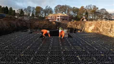 Brett Martin Provides Modular Crates For Underground Attenuation System For Housing Development