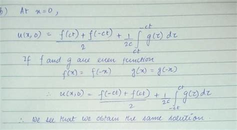 Solved Semi Infinite String Consider The Following Wave Equation Course Hero