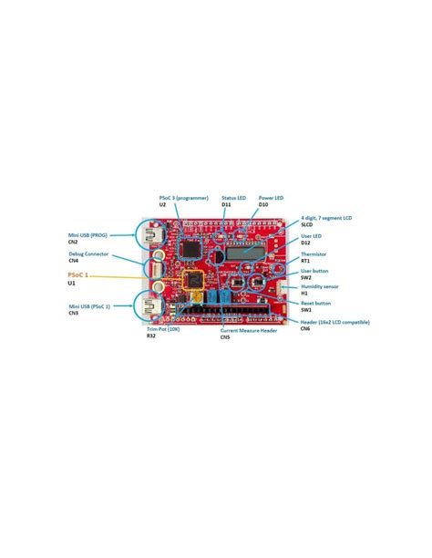 PSoC 1 Low Power Kit Based On CY8C24x93 Cypress PSOC PTR003039