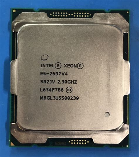 Intel Xeon E5 2697 V4 2 3ghz 45mb 18 Core 145w Lga2011 3 Sr2jv Clean
