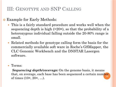 PPT Genotype And SNP Calling From Next Generation Sequencing Data PowerPoint Presentation ID