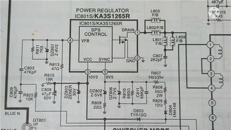 Crt Tv Power Supply Circuit Diagram