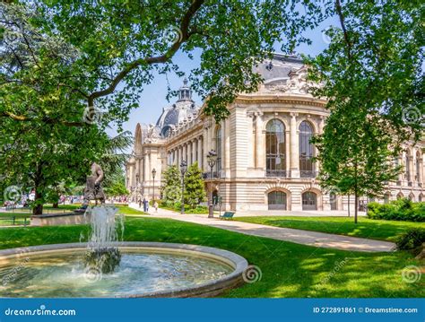 Fountain At Small Palace Petit Palais In Paris France Stock Image