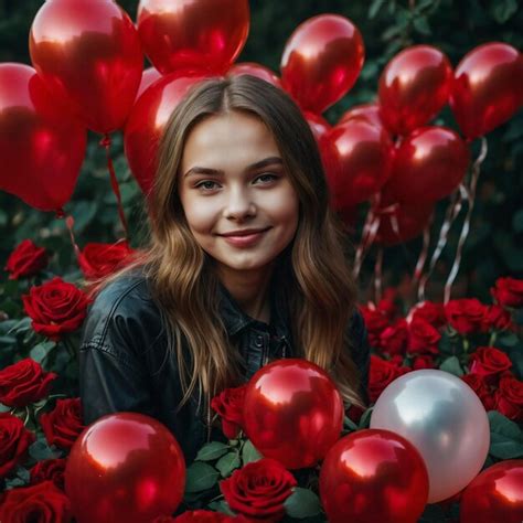 Happy Valentine Day Premium Ai Generated Image