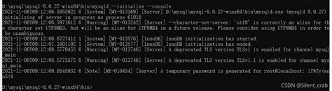 Mysql数据库初始化报错 No Such File Or Directorymysql No Such File Or Directory Csdn博客