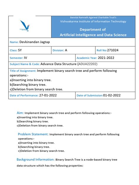 Devkinandan Ads Ass3 Pdf Algorithms And Data Structures Computer Programming