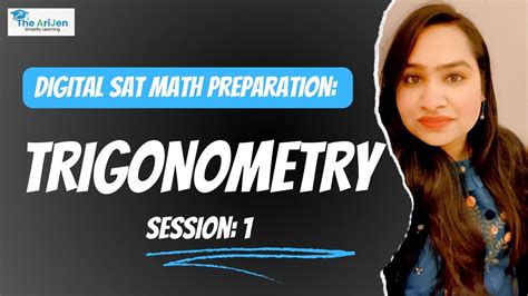 Digital Sat Maths Prep Trigonometry Satpreparation Digitalsat