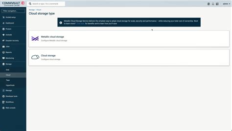 Commvault Announces Metallic Cloud Storage Service