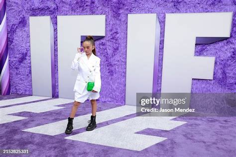 Taylen Biggs Attends The New York Premiere Of If At The Sva Theater