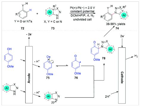 Scheme 12 Electrochemical Regioselective C H Functionalization Of Download Scientific Diagram