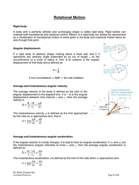 chapter 5 rotational motion pdf torque rotation around a fixed axis