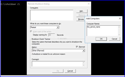 Remote Shutdown Akawn