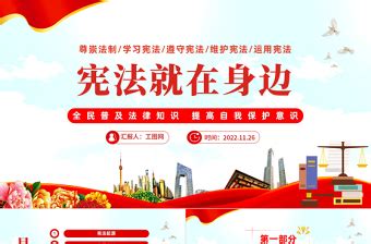 2023宪法晨读ppt课件免费
