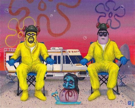 Breaking Bad X Spongebob Rcartoongangsters