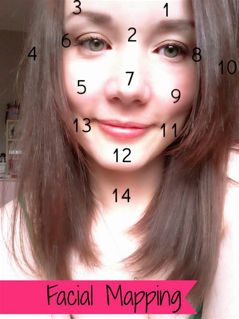 Face Mapping Know Your Spots Fix Your Health Sweet Elyse