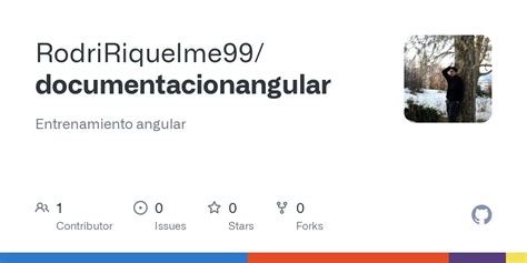 Github Rodririquelme Documentacionangular Entrenamiento Angular
