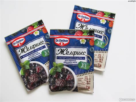 Желирующее вещество на основе пектина Dr.Bakers / Dr.Oetker Желфикс ...