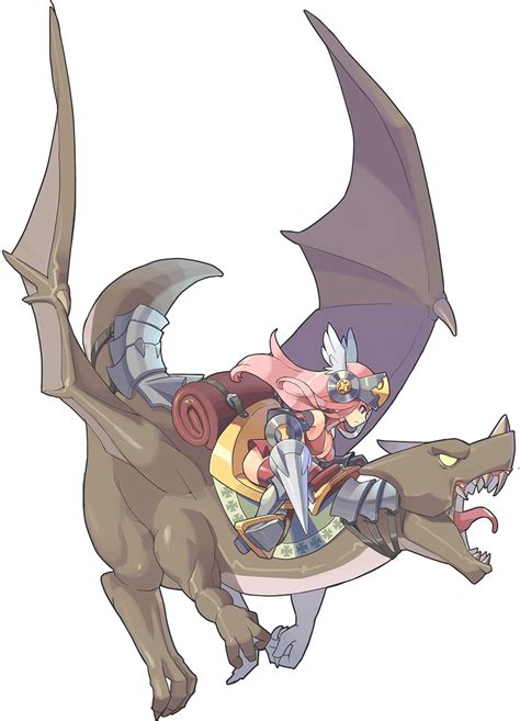 나이트 써니 캐릭터 드래곤 플라이트