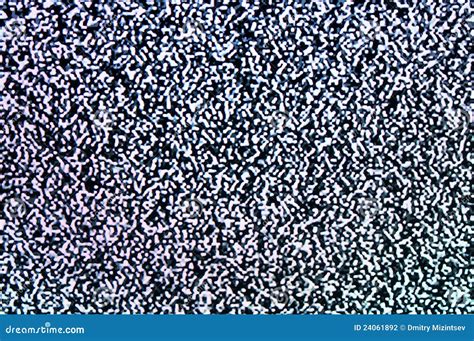 Noise TV Stock Photo Image Of Jamming Transmit Digital 24061892
