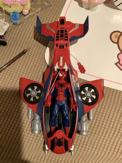Marvel Spider Man Far From Home Spider Jet Plane Collectible Toy 2018