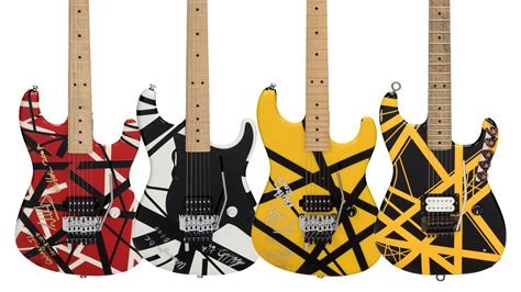 3 Eddie Van Halen Signed Charvel Evh Art Series Guitars And A