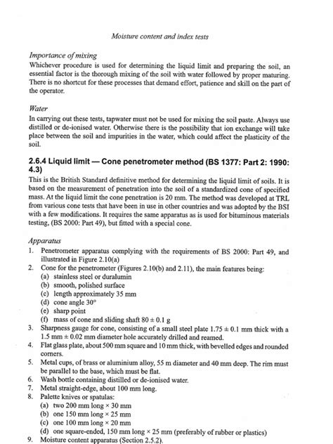 Liquid Limit Pdf