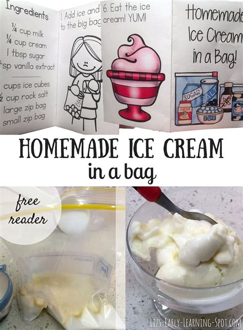 Homemade Ice Cream In A Bag Lizs Early Learning Spot
