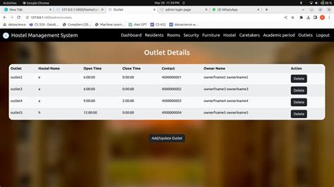 Github Mycseprojectshostel Management System Hostel Management System
