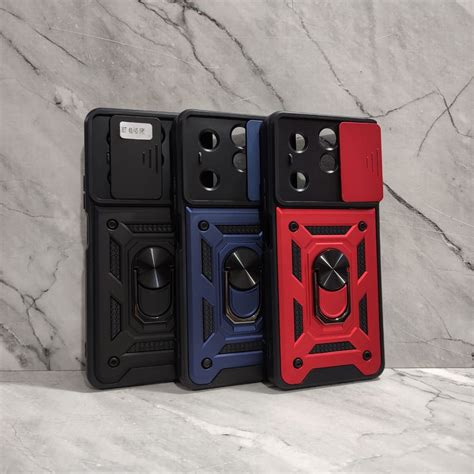 Case Armor Transformer Slide Ring Infinix Hot Hot Pro Hot G Hot Play Hot I Hot