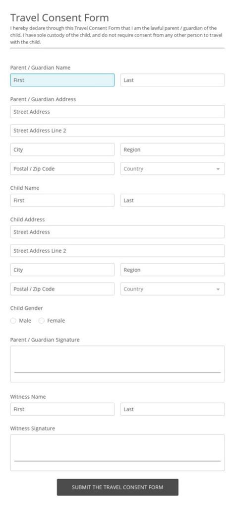 Veterinary Surgery Consent Form Template 123 Form Builder