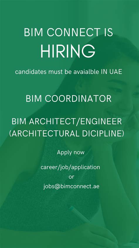 Sakshi G On Linkedin Hiring Alert Bim Engineer Architect Coordinator Dubai Join…