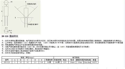 SW 520D Basic Tilt Switch Osoyoo