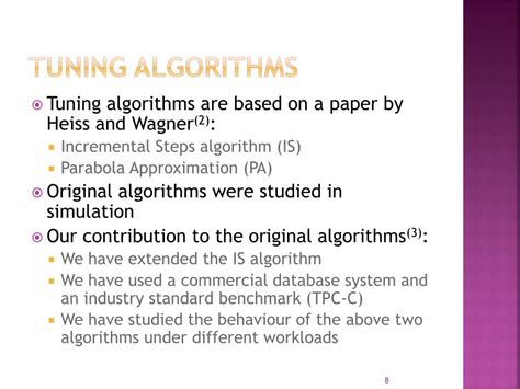 Ppt Automatic Tuning Of The Multiprogramming Level In Sybase Sql