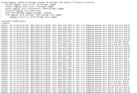 Network Problems And Symptoms Cisco Community