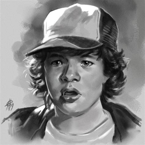 Gaten Matarazzo Stranger Things Fanart By Ekaterinanesterova20 On