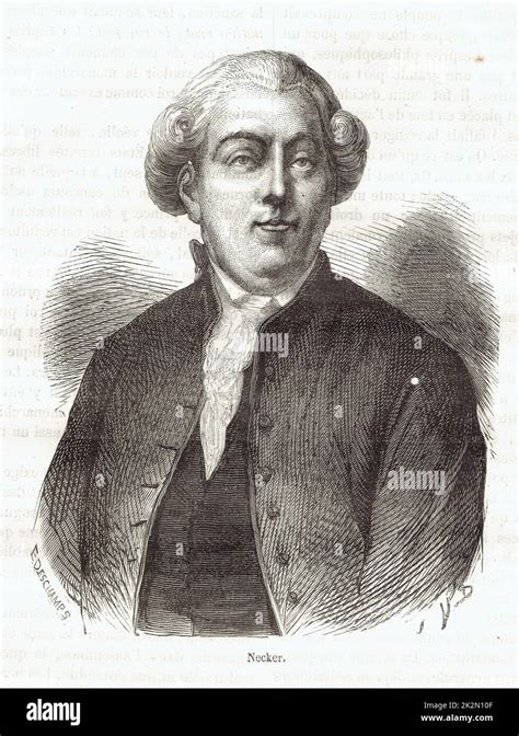 Jacques Necker Financier Et Homme Politique Genevois Ministre Des