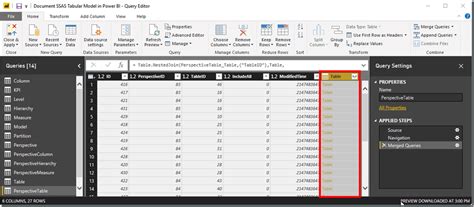 ssas tabular model documenter with power bi without dmvs