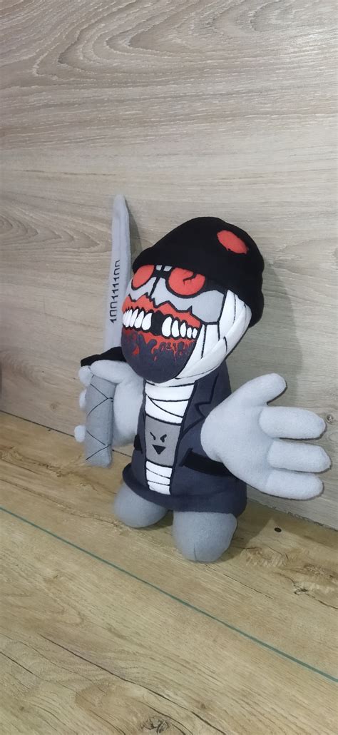 Antipathy Hank Madness Combat Large Plush Toy Size 13 Inch Etsy