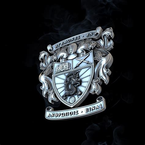 Lambda Phi Epsilon 3d Model 3d Printable Cgtrader